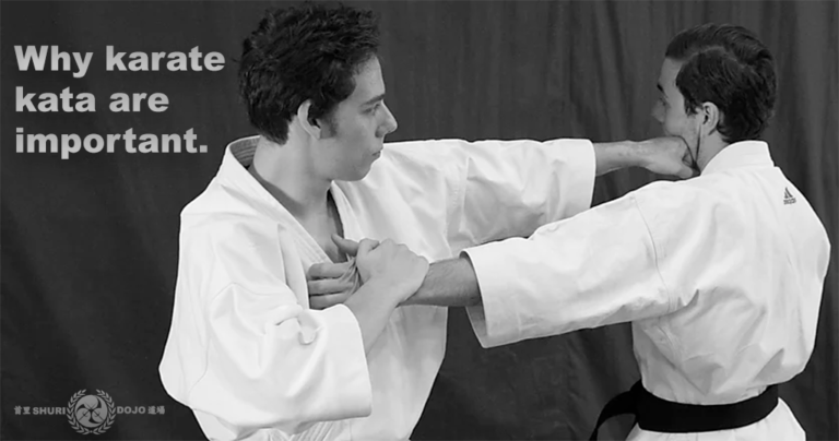 Why karate kata are important. | The Open Hand Notebook
